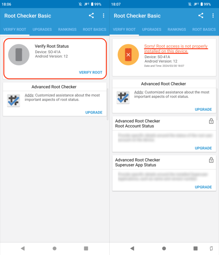 Root Checkerの使い方! Androidがroot化できているか確認する方法